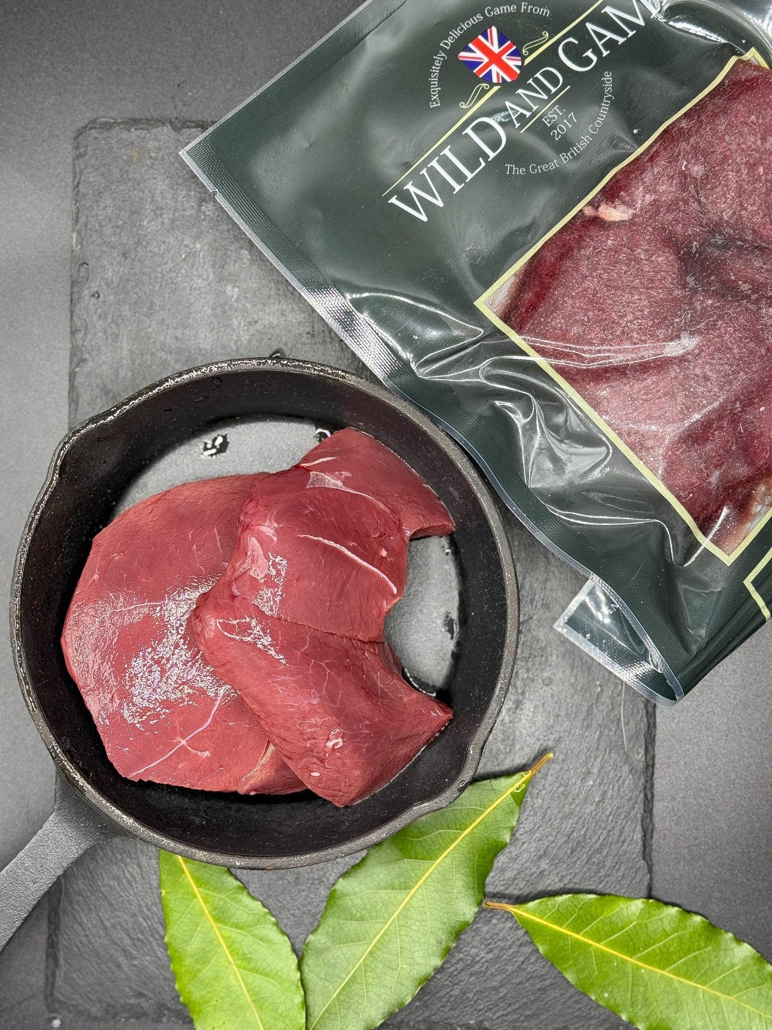 Premium Venison Haunch Steaks Pack Of 2 Wild Game Meat Ltd